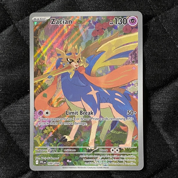 Pokémon | Toys | Zacian Trading Card Multicolor | Poshmark